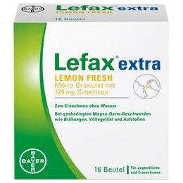 BAYER Lefax extra Lemon Fresh Mikro Granulat 16 St