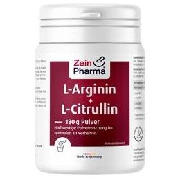 ZeinPharma L-Arginin & L-Citrullin Pulver 180 g