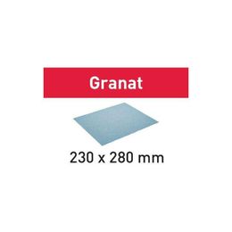 Schleifpapier 230x280 P180 GR/10 Granat 201262 - FESTOOL