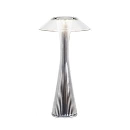 Kartell - Space Akku-Leuchte (LED), chrom