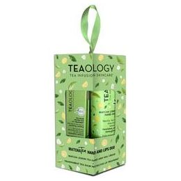 Teaology Hands & Lips Duo Matcha Set = Matcha Tea Hand and Nail Cream