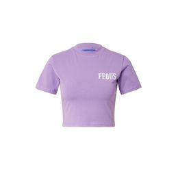 PEQUS T-Shirt Damen Gr&ouml;&szlig;e S lavendel / wei&szlig;
