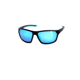F 2 F2 Sonnenbrille Klassische unisex Sportbrille, polarisierende Gläser, Vollrand, blau|schwarz