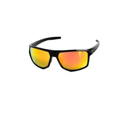 F 2 F2 Sonnenbrille Eckige unisex Sportbrille, polarisierende Gläser, Vollrand, schwarz