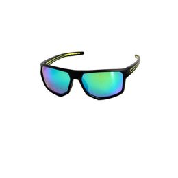 F 2 F2 Sonnenbrille Eckige unisex Sportbrille, polarisierende Gläser, Vollrand, gelb|schwarz