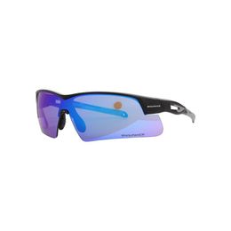 Endurance Sportbrille Jacque, mit UV-Schutz und aerodynamischer Anfertigung, blau