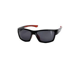 F 2 F2 Sonnenbrille Schmale unisex Sportbrille, polarisierende Gläser, Vollrand, rot|schwarz