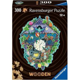 Ravensburger Puzzle Kuckucksuhr, 300 Puzzleteile, Made in Europe, FSC® - schützt Wald - weltweit, bunt