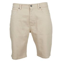 Urban Classics Stoffhose Herren Stretch Twill Men Shorts (1-tlg), beige