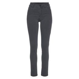 wonderjeans Slim-fit-Jeans Classic-Slim Klassischer gerader Schnitt, grau
