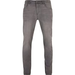 Urban Classics Bequeme Jeans Herren Stretch Denim Pants (1-tlg), grau