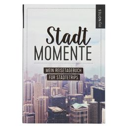 Ars Edition Notizbuch "Stadtmomente. Mein Reisetagebuch"