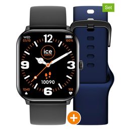 Ice Watch 2tlg. Set: Smartwatch "ICE 1.0" mit Wechselband in Schwarz