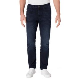 Pioneer Authentic Jeans Straight-Jeans Rando Dicke Nähte, blau