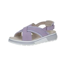 Caprice Leder-Sandalen in Flieder - 37