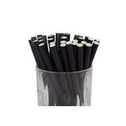 LUXENTU Trinkhalme Cocktail Papier-Trinkhalme 15 cm 100er Set