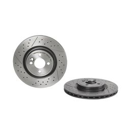 Brembo Bremsscheibe COATED DISC LINE vorne rechts links innenbelüftet 316mm für MINI 34116784371 34116855782 09.B754.21