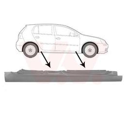 Van Wezel Einstiegblech rechts (5894104) für VW Jetta III Golf V Türschweller.