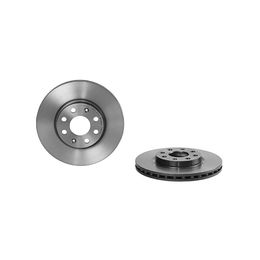 Brembo Bremsscheibe COATED DISC LINE vorne rechts links innenbelüftet 257mm für FIAT VAUXHALL OPEL 93197241 569065 93188917 09.5843.31