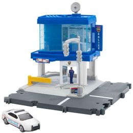 Mattel Matchbox Action Drivers Police Patrol Station