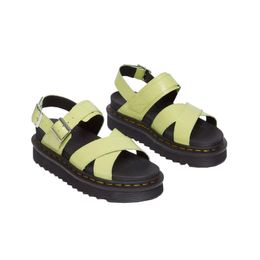 Dr. Martens - Riemensandalen VOSS II DISTRESSED PATENT in lime green, Gr.36