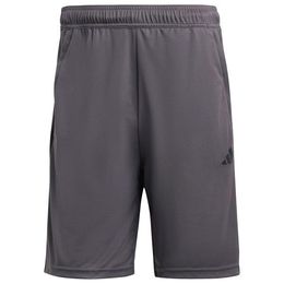Adidas - Training Essentials PIQ 3 Shorts - Shorts Gr S grau/blau