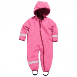 Playshoes - Kid's Softshell-Overall - Overall Gr 68 rosa