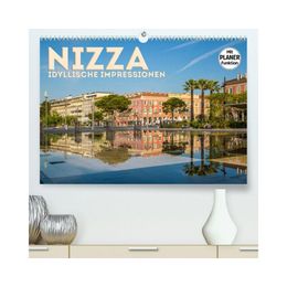 Calvendo Wandkalender NIZZA Idyllische Impressionen (Premium