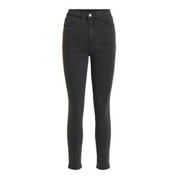 Vila Slim-fit-Jeans, schwarz