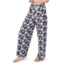 Skiny Pyjamahose Blumenmuster