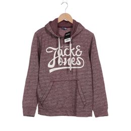 Jack & Jones Jack & Jones Herren Kapuzenpullover, bordeaux, Gr. 48