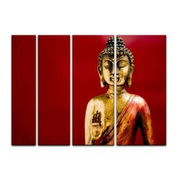 Bilderdepot24 Leinwandbild Buddha III
