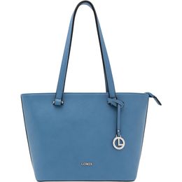 L.Credi Shopper, Emblem, Anhänger, für Damen, blau