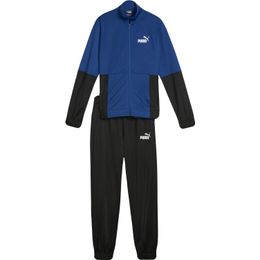 Puma® Trainingsanzug, Stehkragen, Gummibund, für Kinder, blau, 140