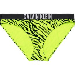 Calvin Klein Bikini-Unterteil "Intense Power", Logo-Bund, für Damen, gelb, XS