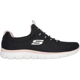 Skechers® Sneaker "Summits", Memory-Foam, Schnellschnürsystem, für Damen, schwarz, 38