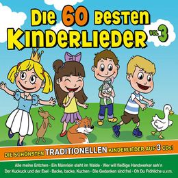 KARUSSELL Die 60 Besten Kinderlieder Vol.3-Tradition. Lieder - Familie Sonntag. (CD)
