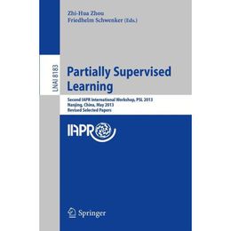 Springer Partially Supervised Learning, Kartoniert (TB)