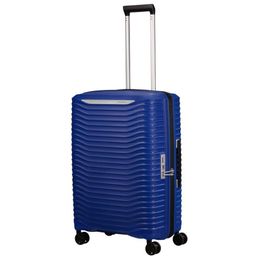 Samsonite Koffer UPSCAPE 68, 4 Rollen, Trolley, Reisegepäck Reisekoffer Hartschalenkoffer TSA-Zahlenschloss, blau