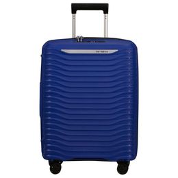 Samsonite Koffer UPSCAPE 55, 4 Rollen, Trolley, Reisegepäck Handgepäck-Koffer TSA-Zahlenschloss USB-Schleuse, blau