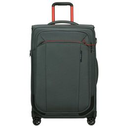 Samsonite Koffer RESPARK 67 EXP, 4 Rollen, Trolley, Reisegepäck Weichschalenkoffer TSA-Zahlenschloss, schwarz