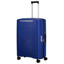 Samsonite Koffer UPSCAPE 75, 4 Rollen, Trolley, Reisegepäck Reisekoffer Hartschalenkoffer TSA-Zahlenschloss, blau