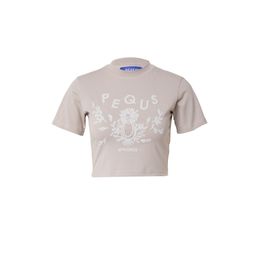 PEQUS T-Shirt 'Mykonos' Damen Gr&ouml;&szlig;e XS greige / offwhite