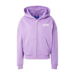 PEQUS Sweatjacke Damen Gr&ouml;&szlig;e M lavendel / wei&szlig;