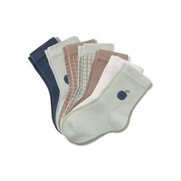 Tchibo 7 Paar Kleinkind-Socken - Blau - Kinder - Gr.: 27-30