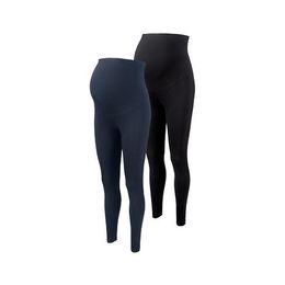 Tchibo 2 Umstands-Leggings - Dunkelblau - Gr.: M