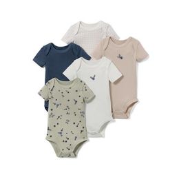 Tchibo 5 Baby-Bodys - Blau - Baby - Gr.: 50/56