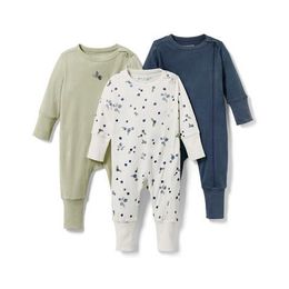 Tchibo 3 Baby-Pyjamas - Mintgrün - Baby - Gr.: 86/92