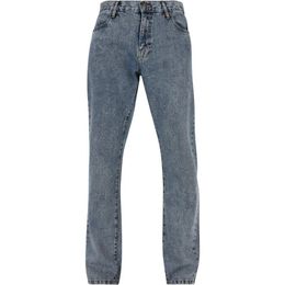 Urban Classics Bequeme Jeans Herren Organic Straight Leg Denim (1-tlg), blau