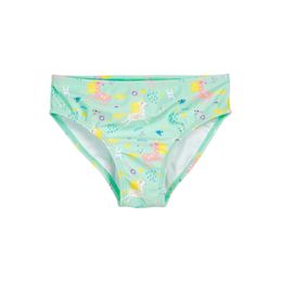 Playshoes Bikinihose M&auml;dchen Gr&ouml;&szlig;e 110/116 limone / mint / hellpink / wei&szlig;